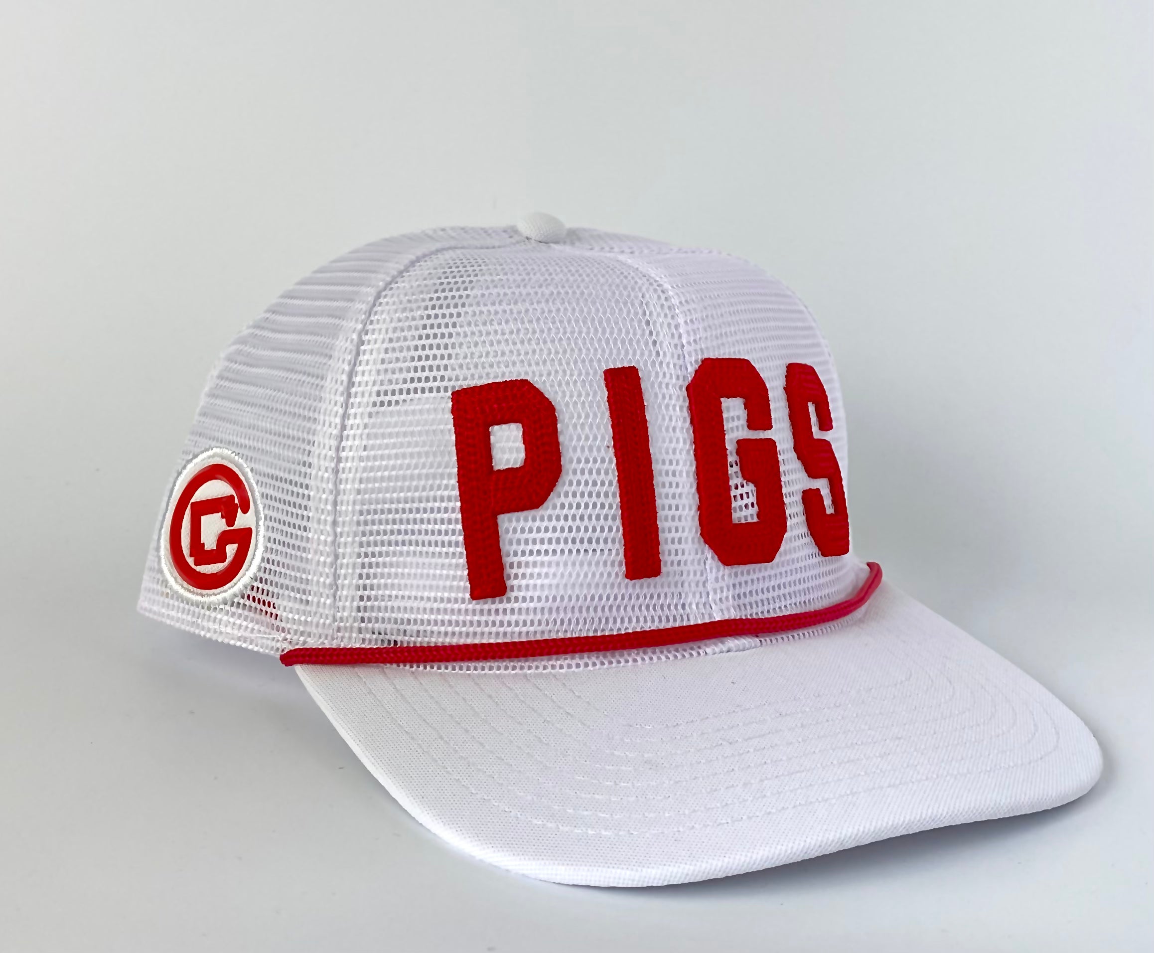 PIGS Wrap around Mesh- White Flat – Pigs Brand